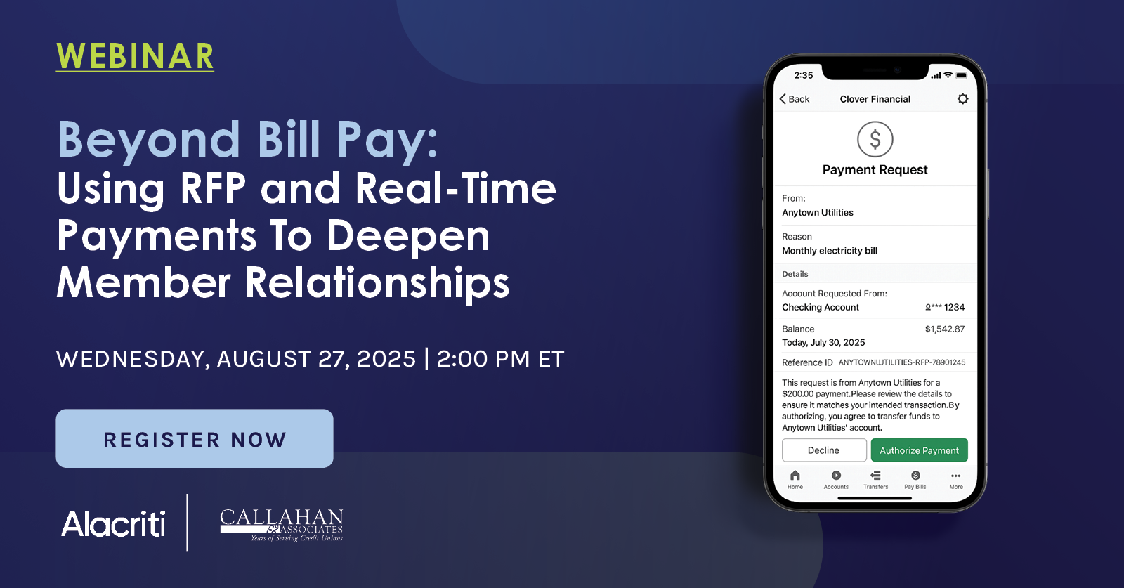 Beyond Bill Pay: Using RFP and Real-Time Payments To Deepen Member ...